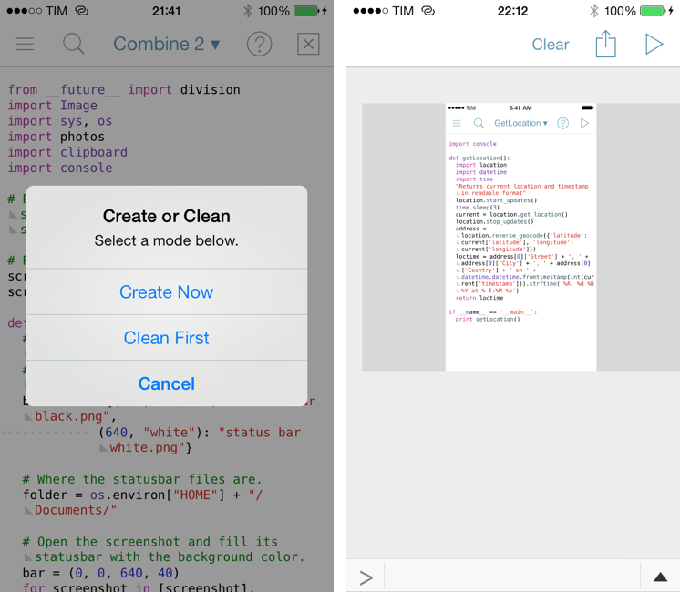 Automate Ios Contacts Location Services And Open In Menu With